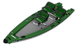 Inflatable FastCat™ All-Drop Stitch Catamaran