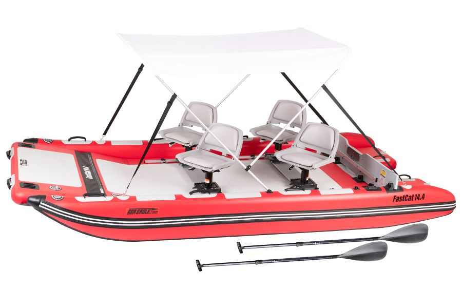 Wide Sun & Rain Canopy - SeaEagle.com