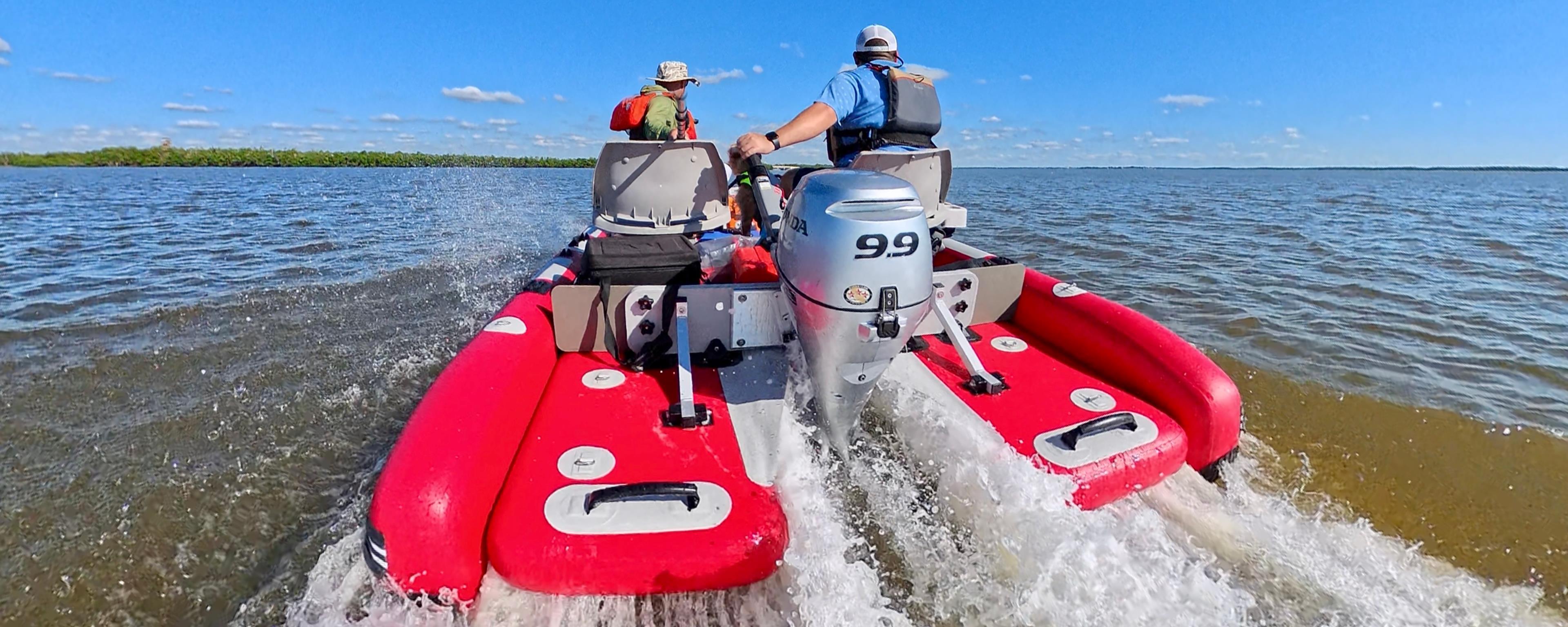 Sea Eagle FastCat14™ Catamaran 4 person Inflatable Boat | 14 ft 4 in ...