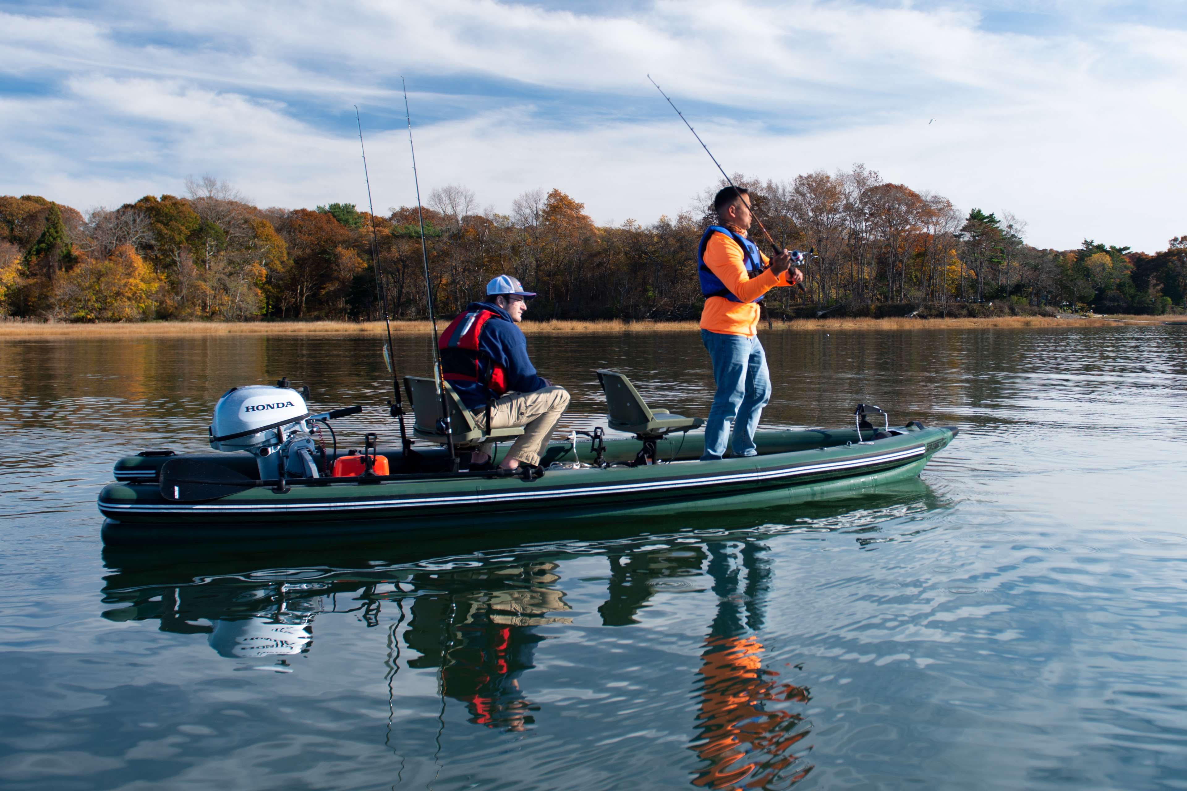 Sea Eagle FSK16 FishSkiff™ 3 person Inflatable Boat | 16 ft | 86 lb