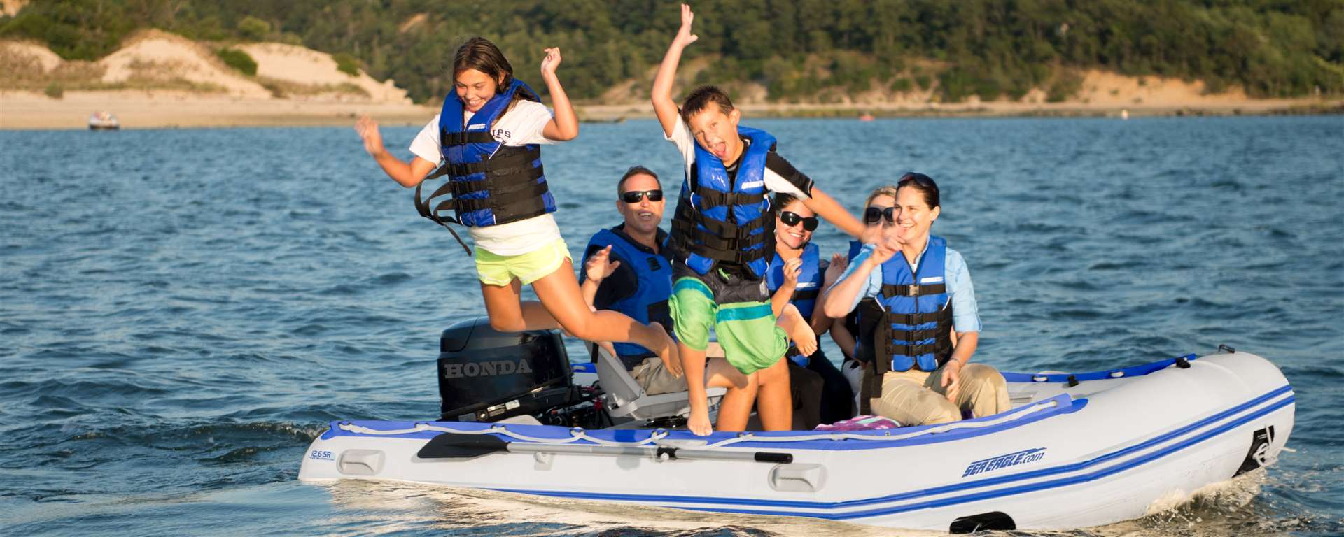 Sea Eagle 12.6sr 6 person Inflatable Boat. Package Prices starting at ...