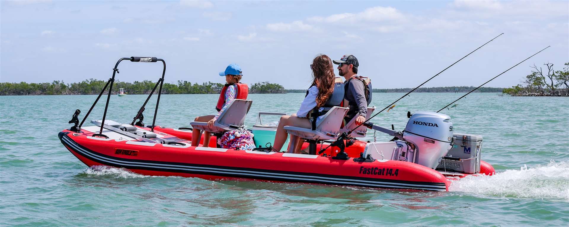 Sea Eagle FastCat14 4 person Inflatable Boat. Package Prices starting ...