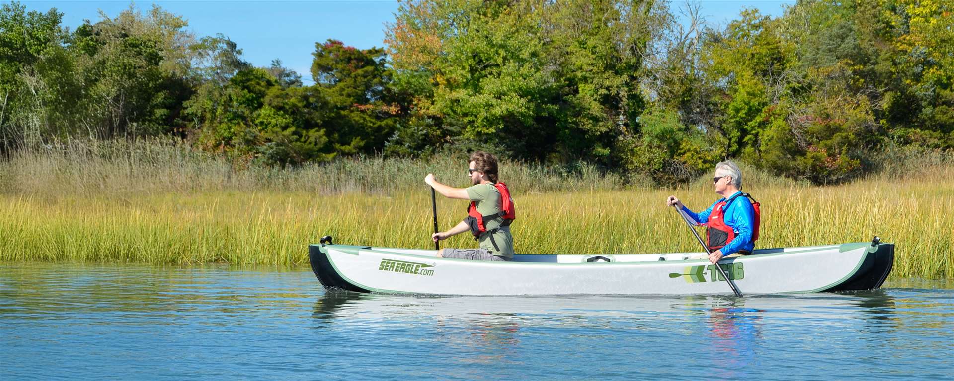 Sea Eagle TC16 3 person Inflatable Canoe. Package Prices starting at ...