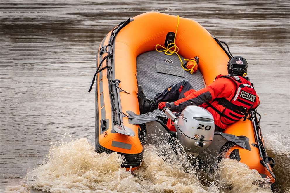 Sea Eagle Rescue14 7 person Inflatable Boat. Package Prices starting at ...