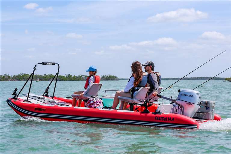 Sea Eagle FastCat14 4 person Inflatable Boat. Package Prices starting ...