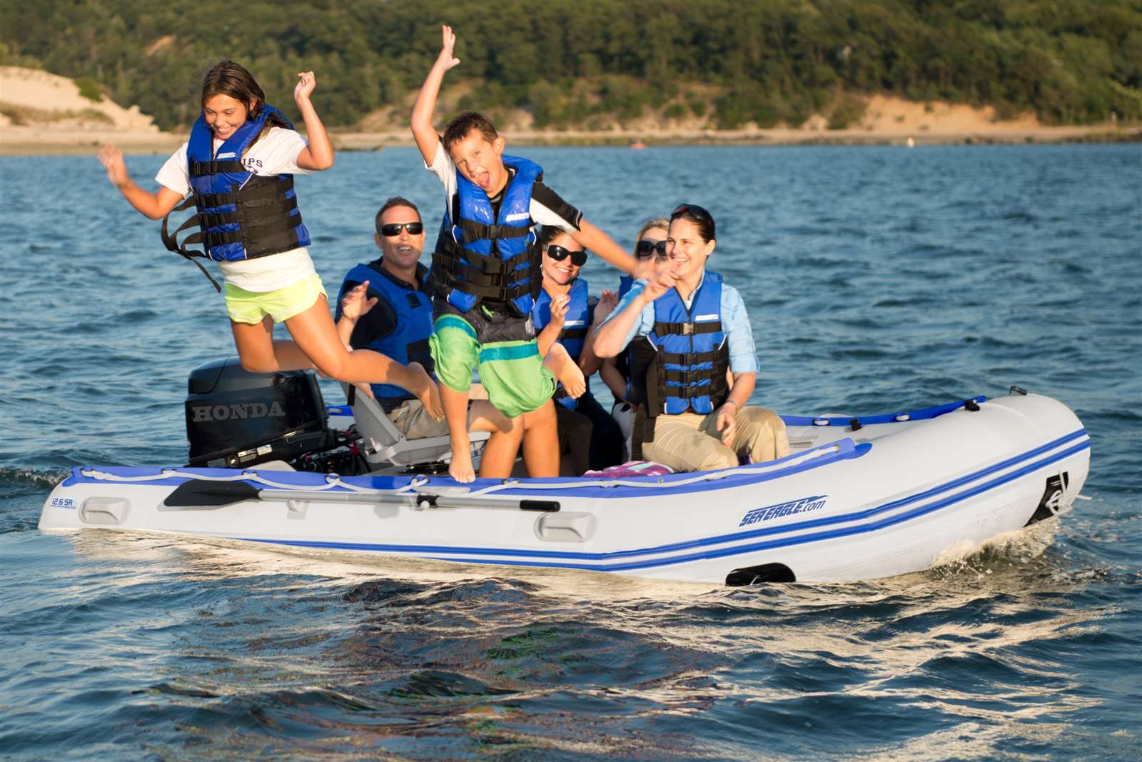 Sea Eagle 12.6sr 6 person Inflatable Boat. Package Prices starting at ...