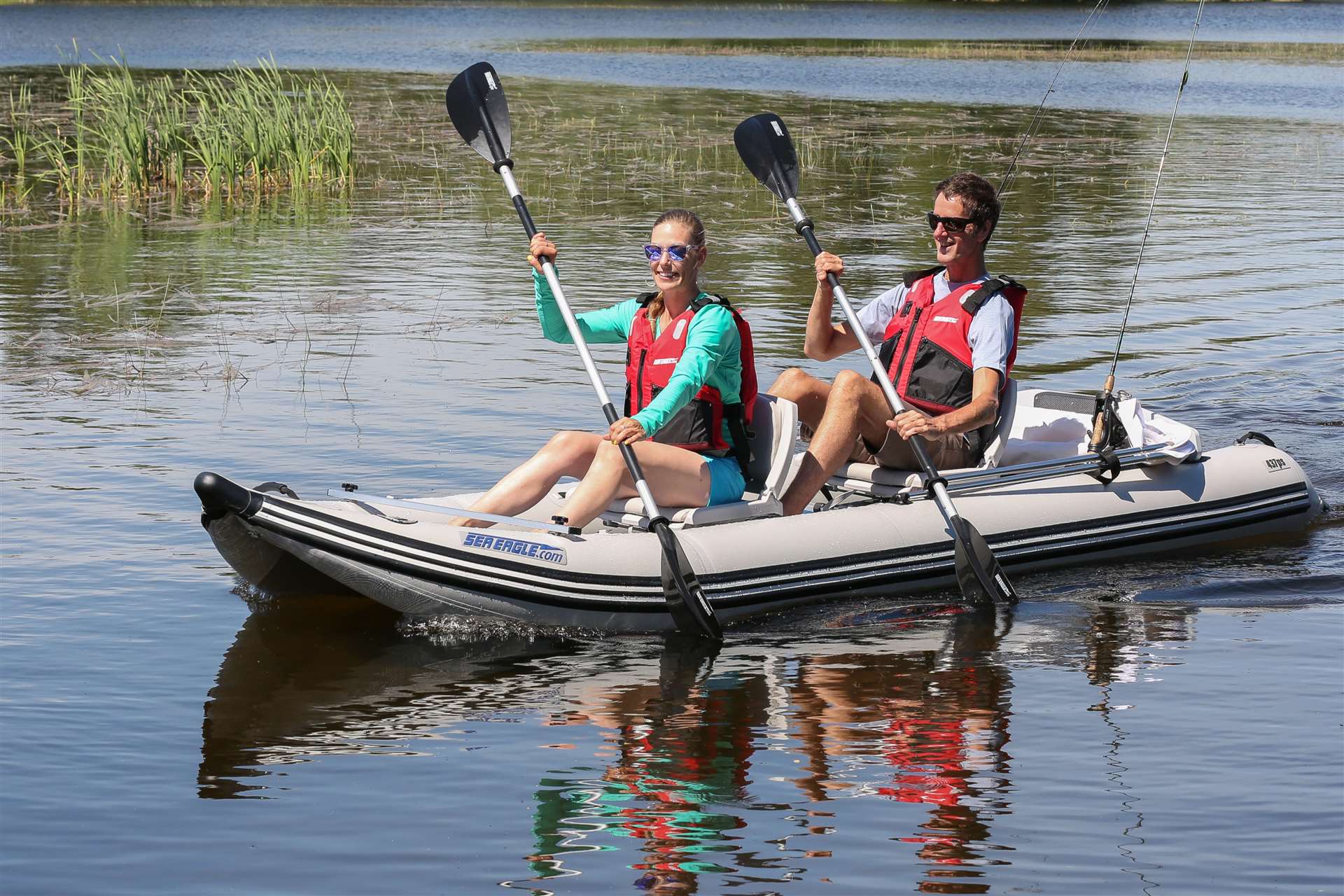 Sea Eagle 437ps 2 person Inflatable Boat. Package Prices starting at ...