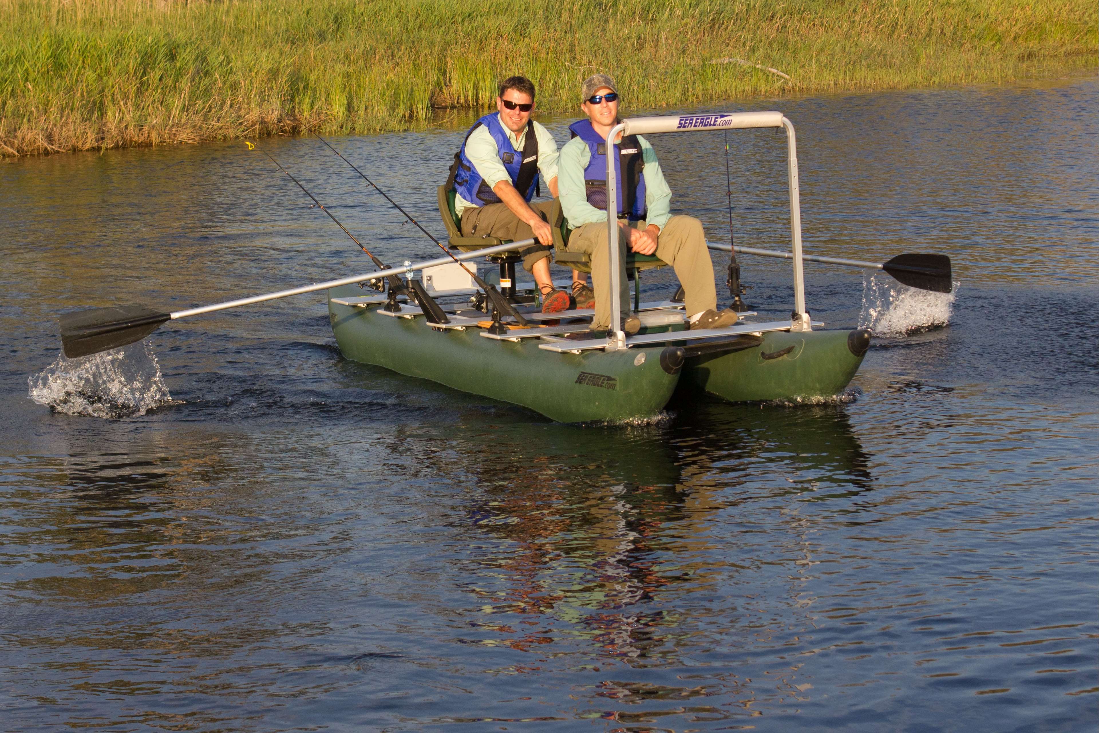 Sea Eagle 375fc 2 person Inflatable Fishing Boat. Package Prices ...