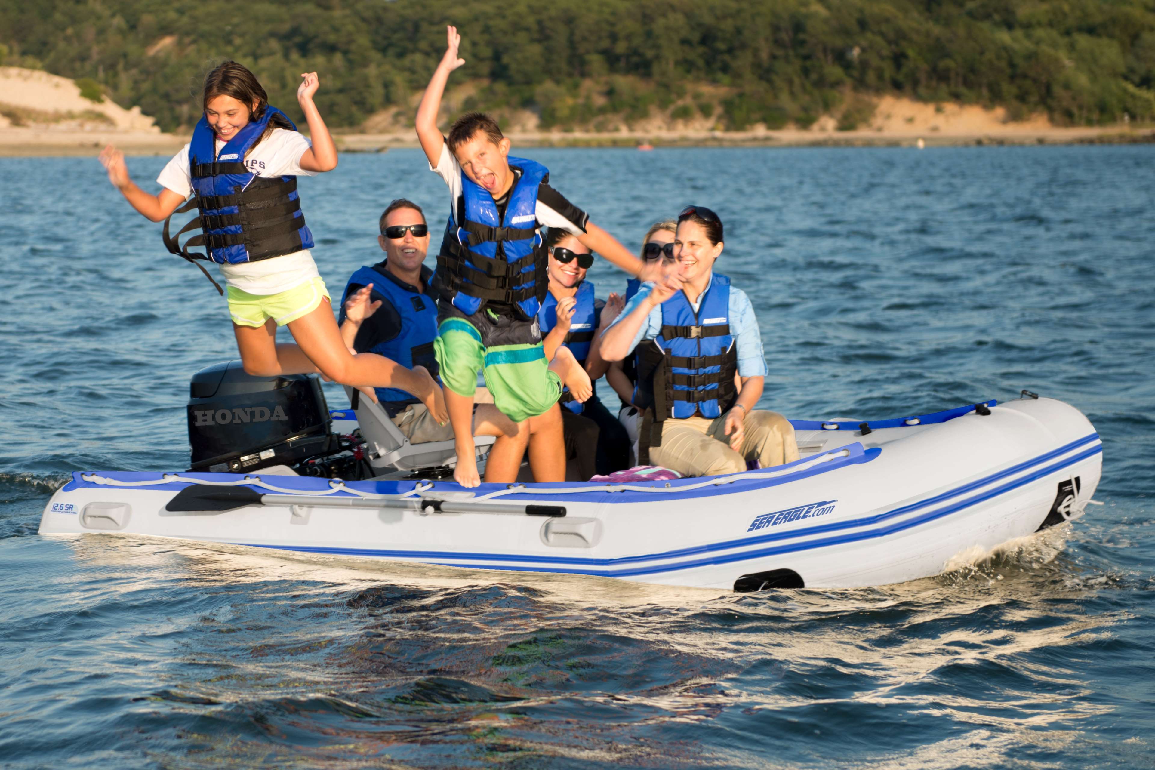 Sea Eagle 12.6sr 6 person Inflatable Boat. Package Prices starting at ...