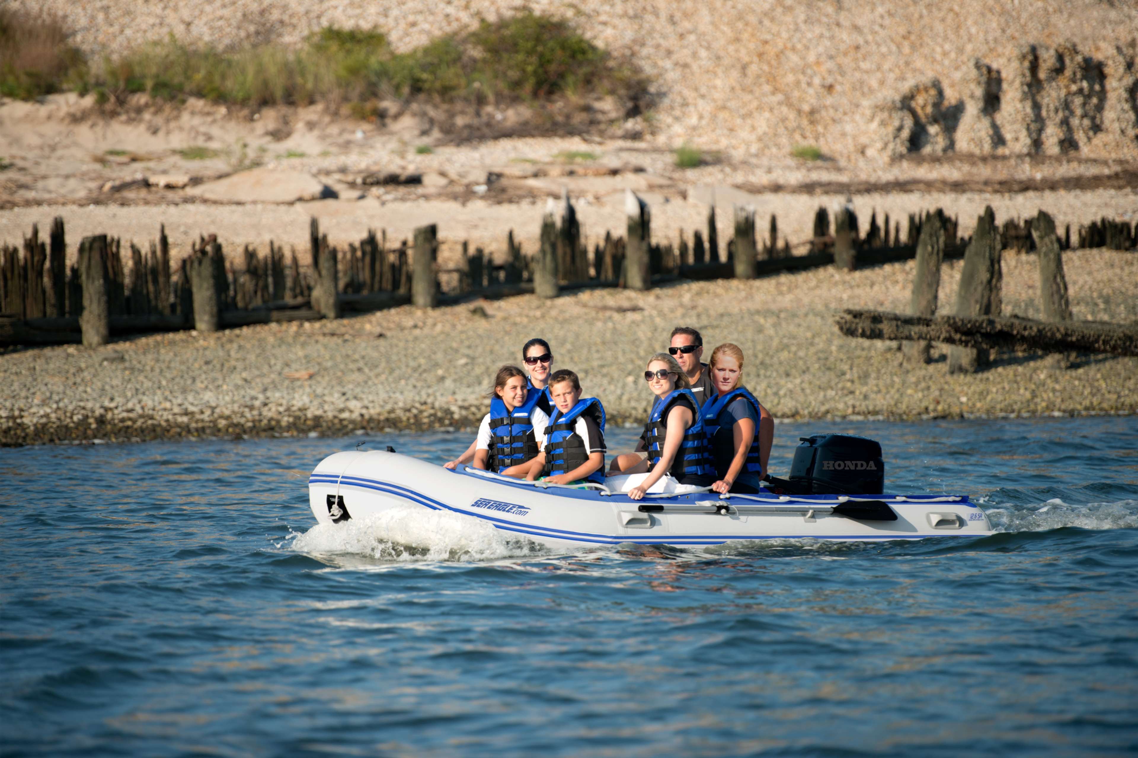 Sea Eagle 12.6sr 6 person Inflatable Boat. Package Prices starting at ...