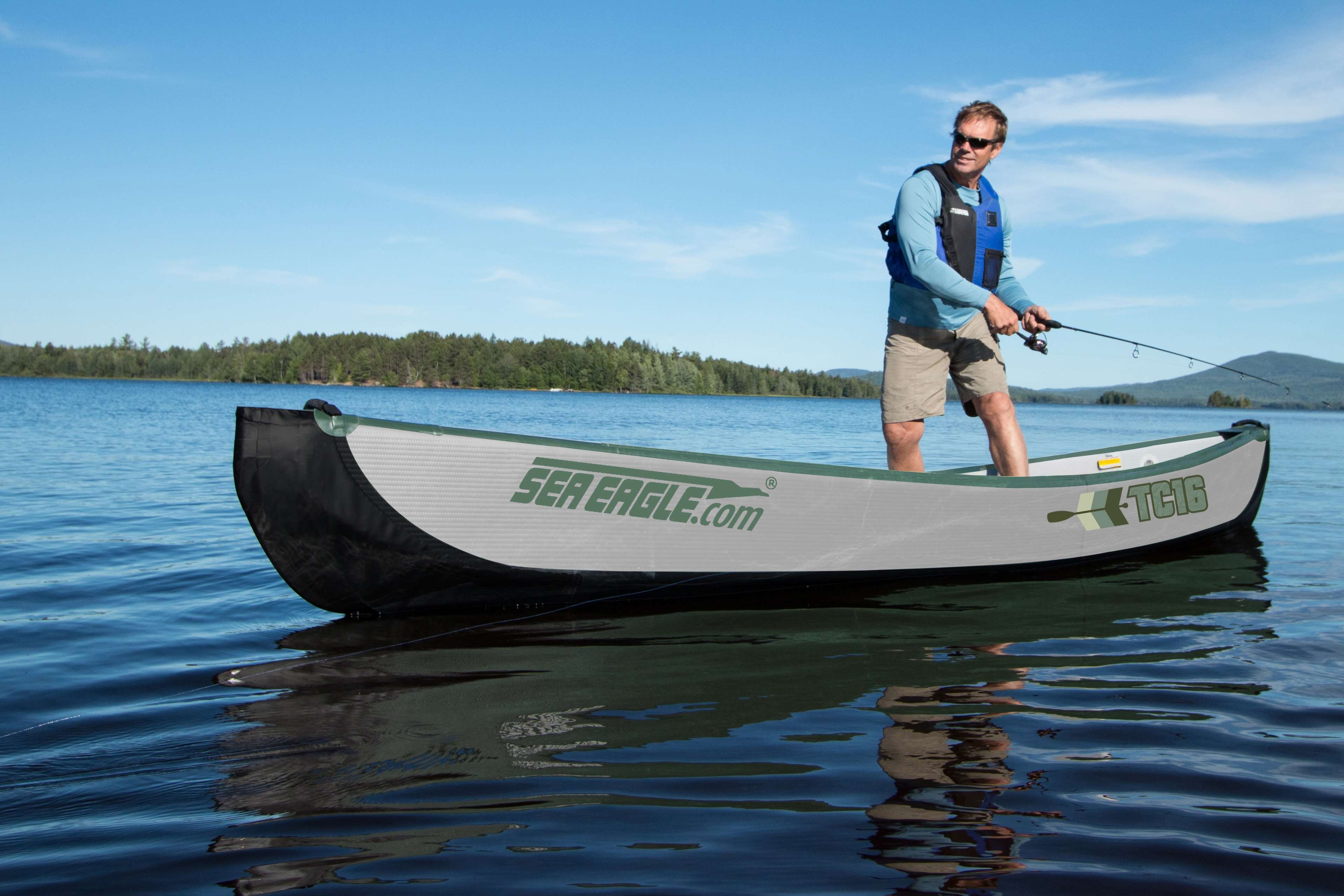 Sea Eagle TC16 3 person Inflatable Canoe. Package Prices starting at ...