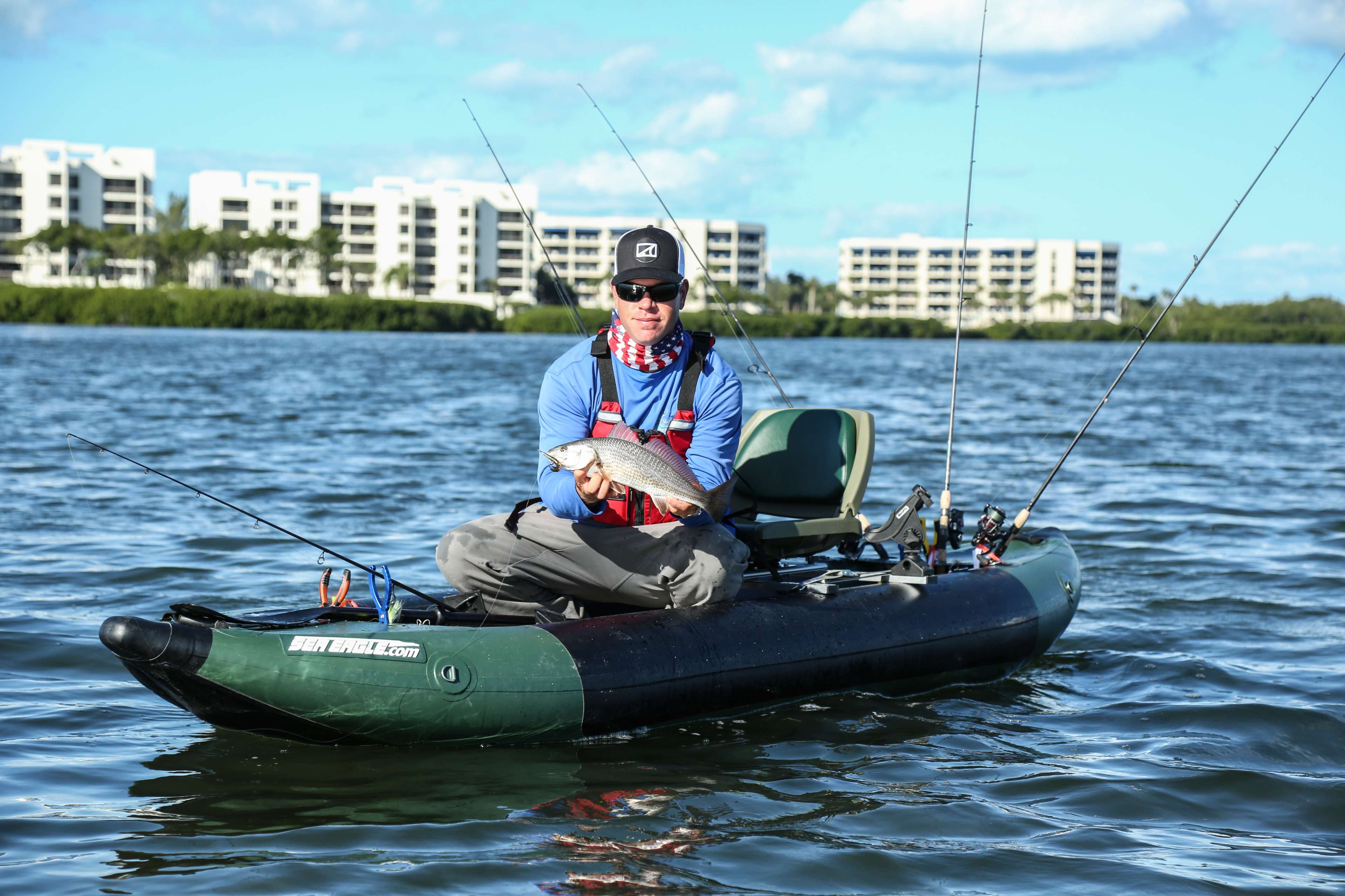 Sea Eagle 350fx 1 person Inflatable Fishing Boat. Package Prices ...