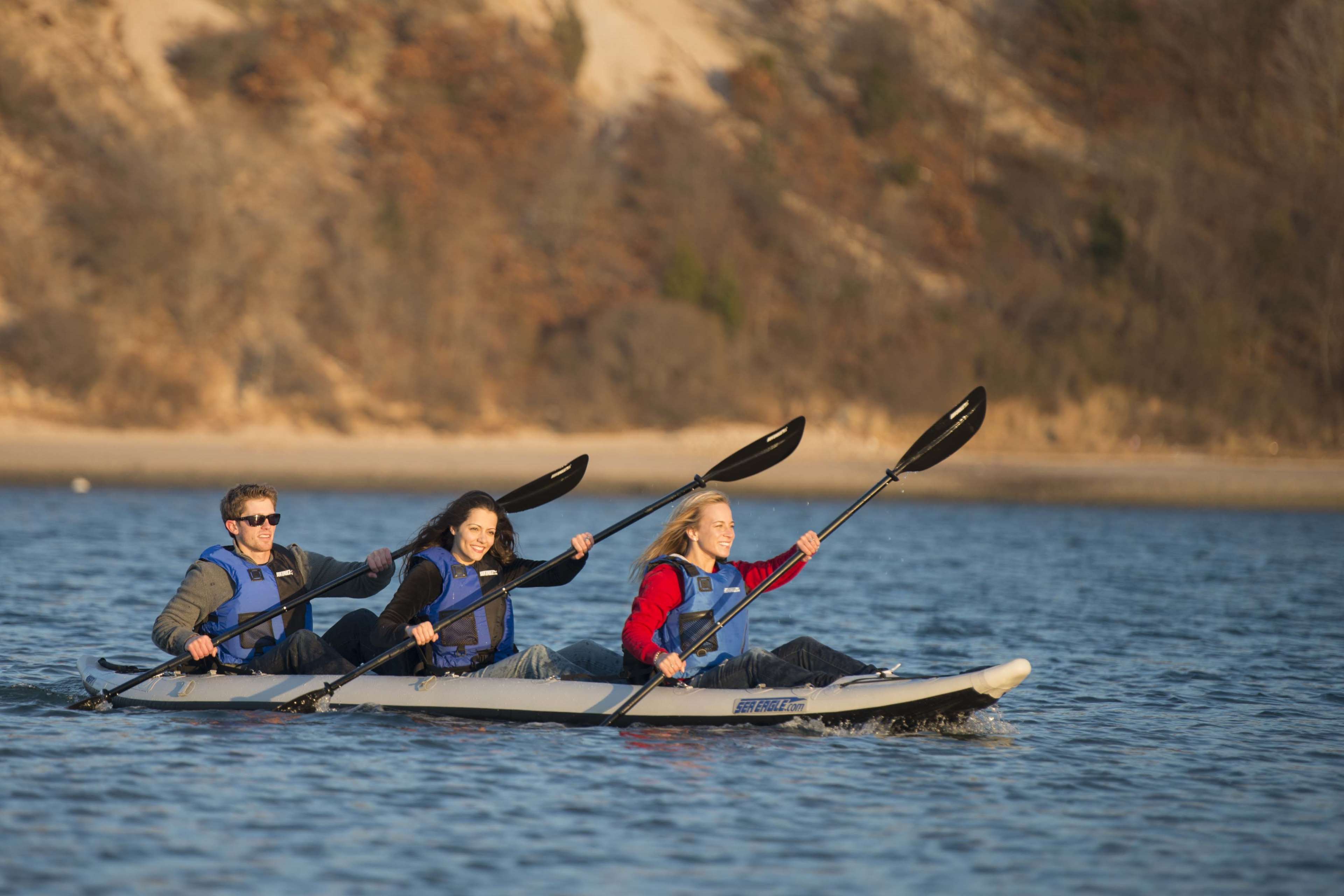 Sea Eagle 465ft 3 person Inflatable Kayak. Package Prices starting at ...