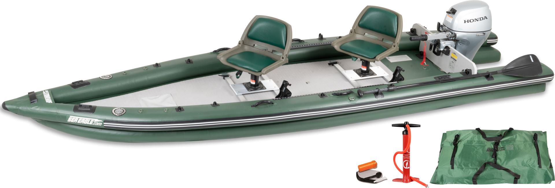 Sea Eagle FSK16 FishSkiff™ 3 person Inflatable Boat | 16 ft | 86 lb