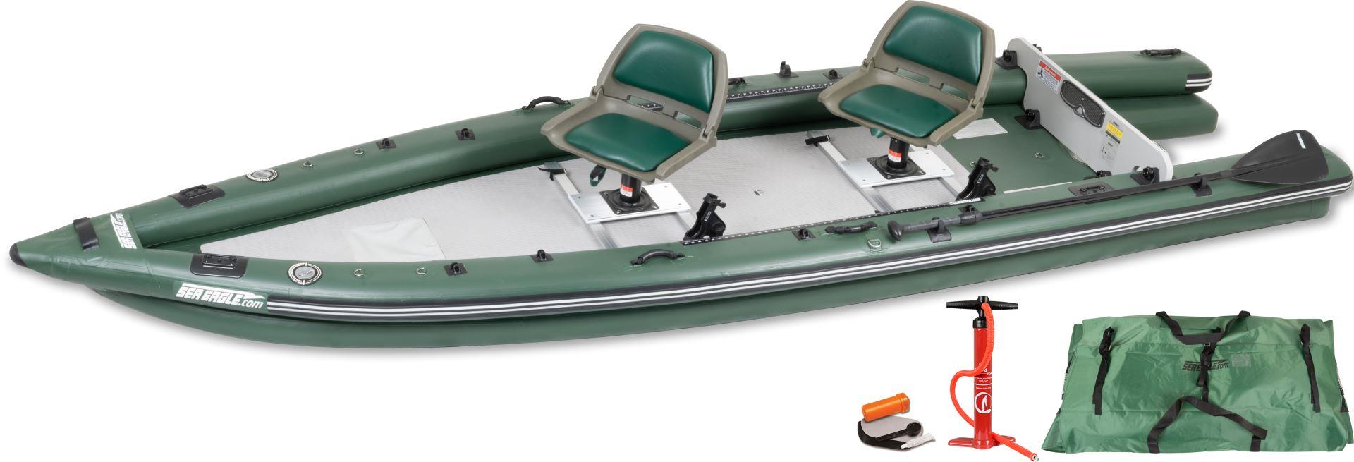 Sea Eagle FSK16 FishSkiff™ 3 person Inflatable Boat | 16 ft | 86 lb